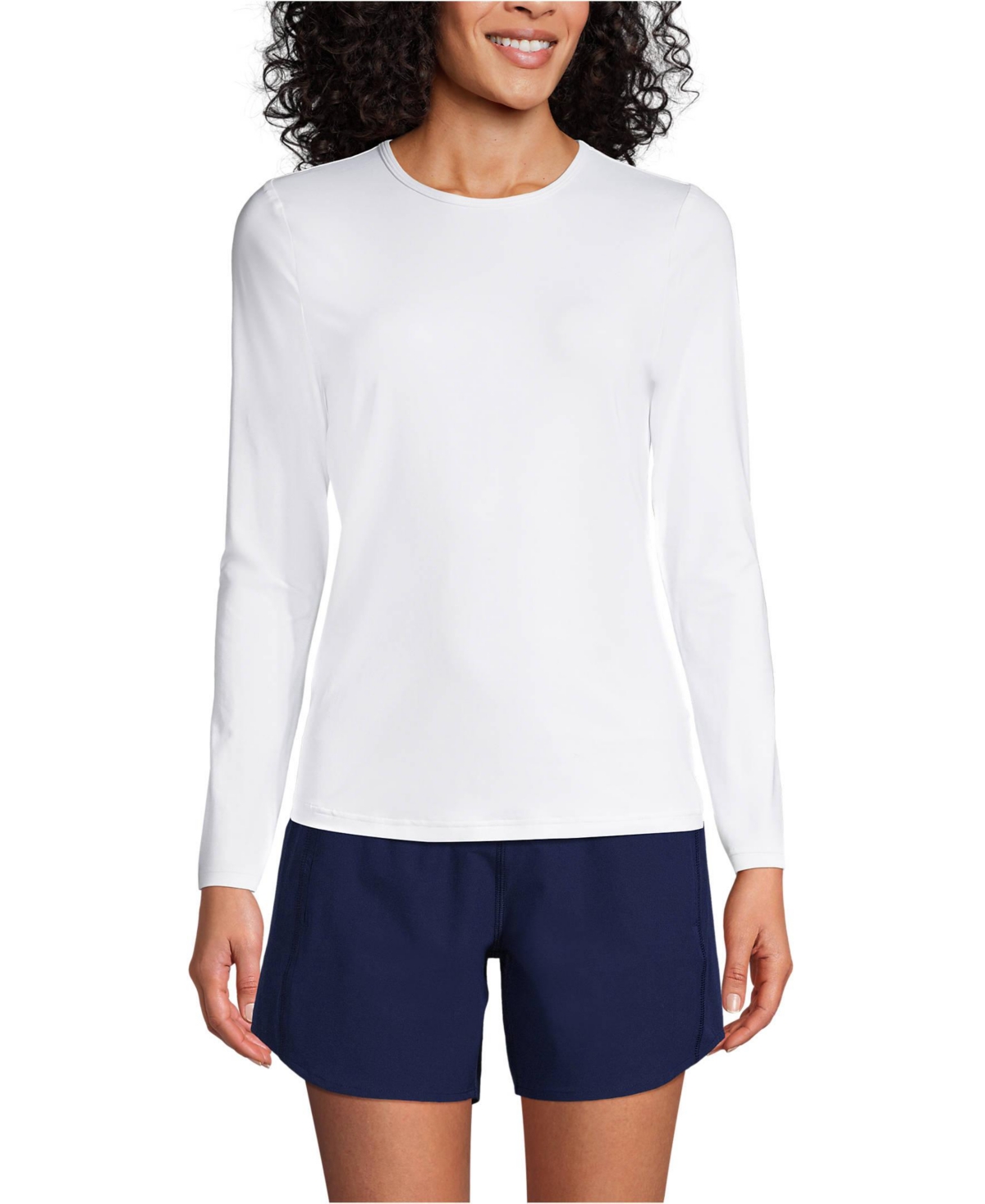 Click here for Lands End Womens SunShade Upf 50 Long Sleeve Relax... prices