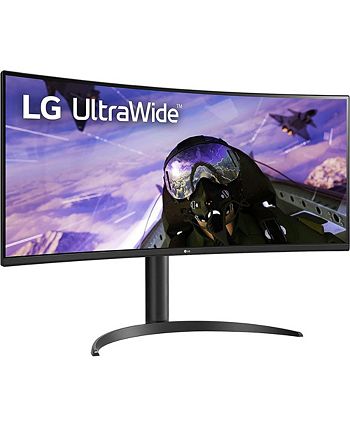 LG 34 inch Curved UltraWide QHD HDR FreeSync Premium Monitor - Macy's