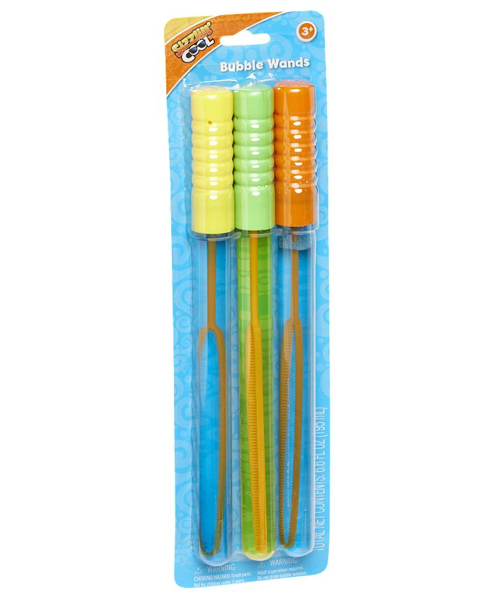 Sizzlin Cool Bubble Wand, Pack of 3, Created for You by Toys R Us - Macy's