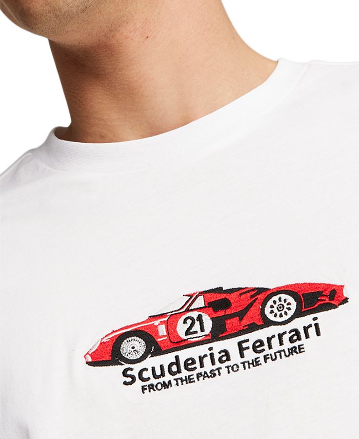 Puma Men's Ferrari Race Embroidered Graphic T-Shirt - Macy's