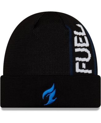 Men's New Era Black Dallas Fuel Cuffed Knit Hat - Macy's
