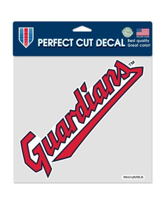Wincraft Cleveland Guardians Wordmark 8'' x 8'' Perfect Cut Decal - Macy's