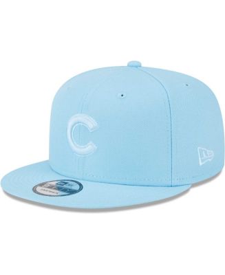 Men's New Era Light Blue Chicago Cubs Spring Color Basic 9FIFTY ...