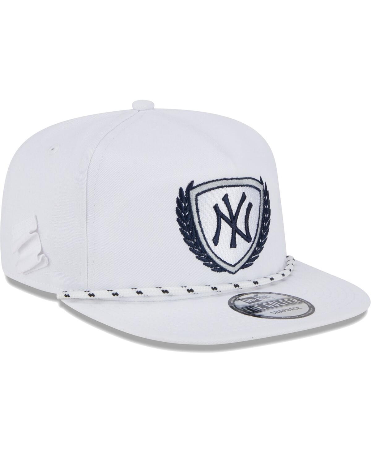 Click here for Mens New Era White New York Yankees Golfer Tee 9FI... prices
