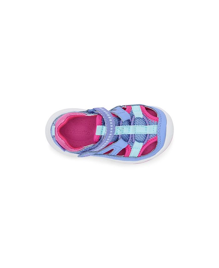 Stride Rite Toddler Girls SRTech Wade Leather Sandals - Macy's