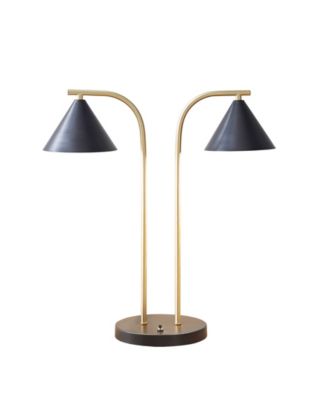 INK+IVY Bower Table Lamp with Two Lights - Macy's