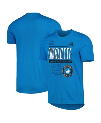 Men's adidas Blue Charlotte FC Club DNA Performance T-shirt - Macy's