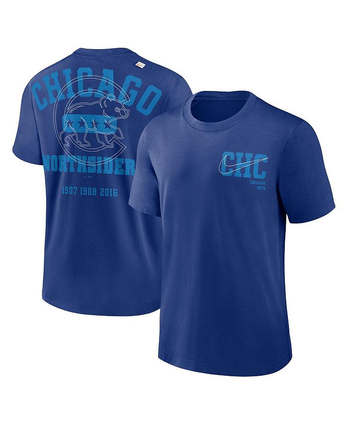 Nike Men's Royal Chicago Cubs Statement Game Over T-shirt - Macy's