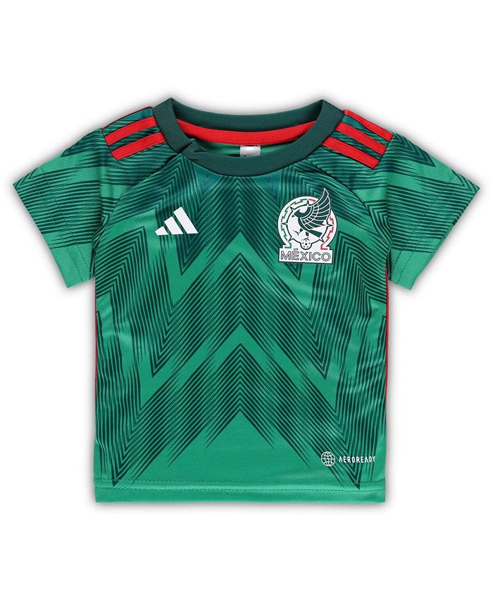 adidas Infant Boys and Girls Green Mexico National Team Home Kit - Macy's