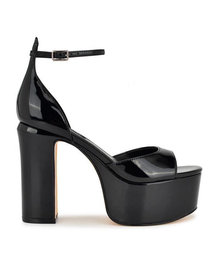 Nine West Women's Liya Block Heel Platform Dress Sandals - Macy's