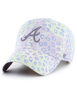Women's '47 Brand Purple Atlanta Braves Cosmic Clean Up Adjustable Hat ...