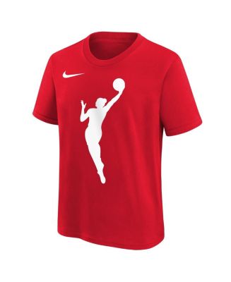 Big Boys and Girls Nike Red WNBA Logowoman T-shirt - Macy's