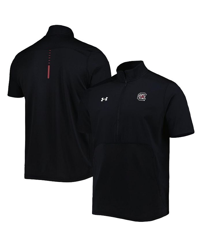 Under Armour Men's Black South Carolina Gamecocks Motivate 2.0 Half-Zip ...