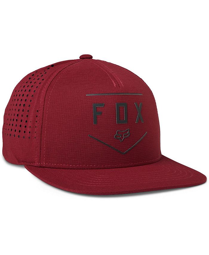 Fox Men's Scarlet Shield Tech Snapback Hat - Macy's