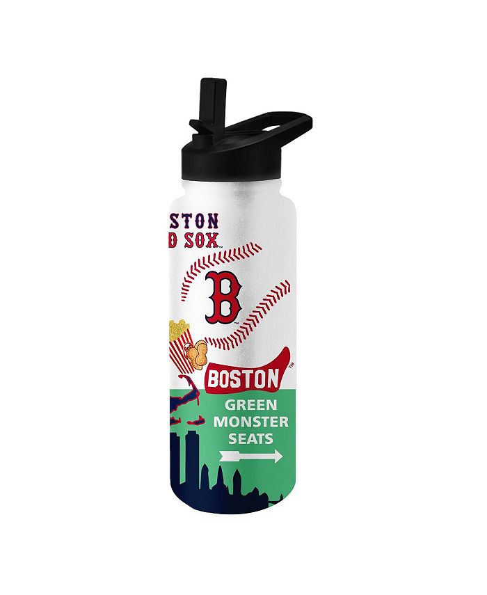 Logo Brands Boston Red Sox 34 Oz Native Quencher Bottle - Macy's