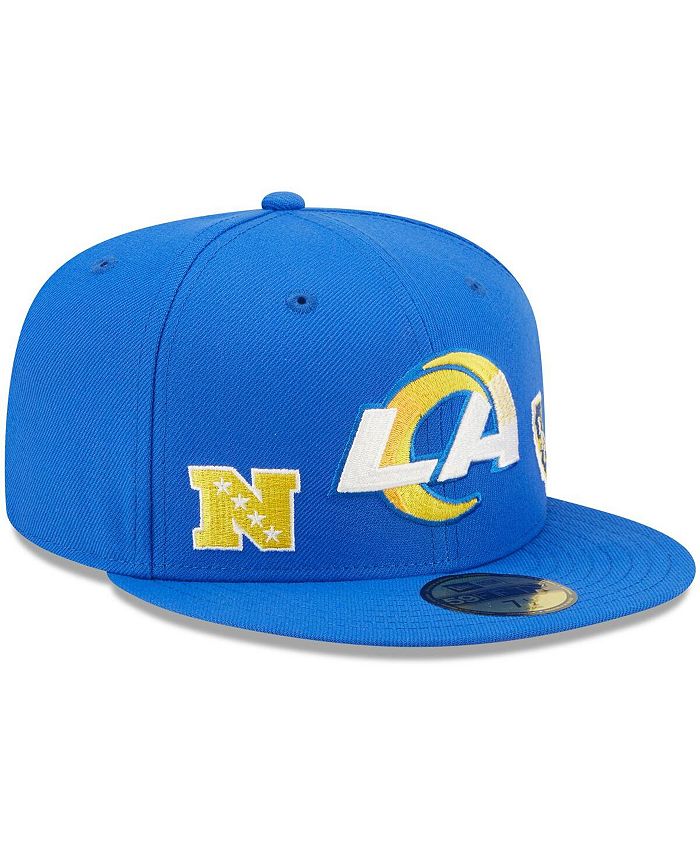 New Era Men's Royal Los Angeles Rams Identity 59FIFTY Fitted Hat - Macy's