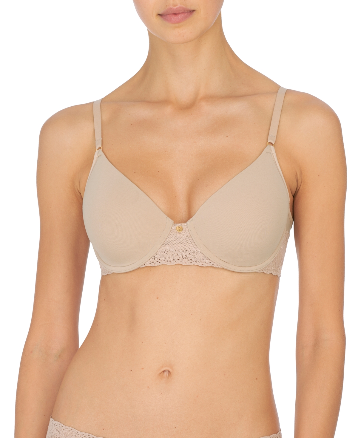 Natori Womens Bliss Perfection Contour Underwire Bra 721154 - Cafe (Nude 5)