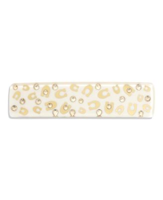 COACH Signature Resin Barrette - Macy's