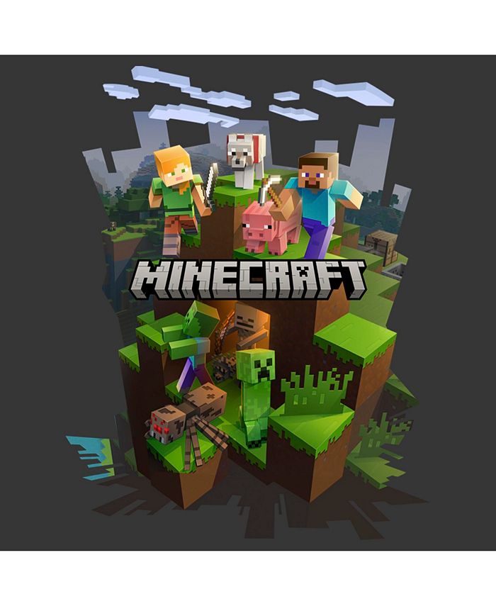 Microsoft Boy's Minecraft Explore Team Child T-Shirt - Macy's