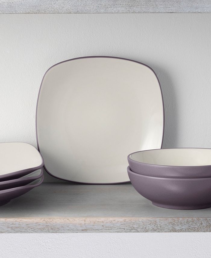 Noritake Colorwave Square Salad Plates, Set of 4 - Macy's