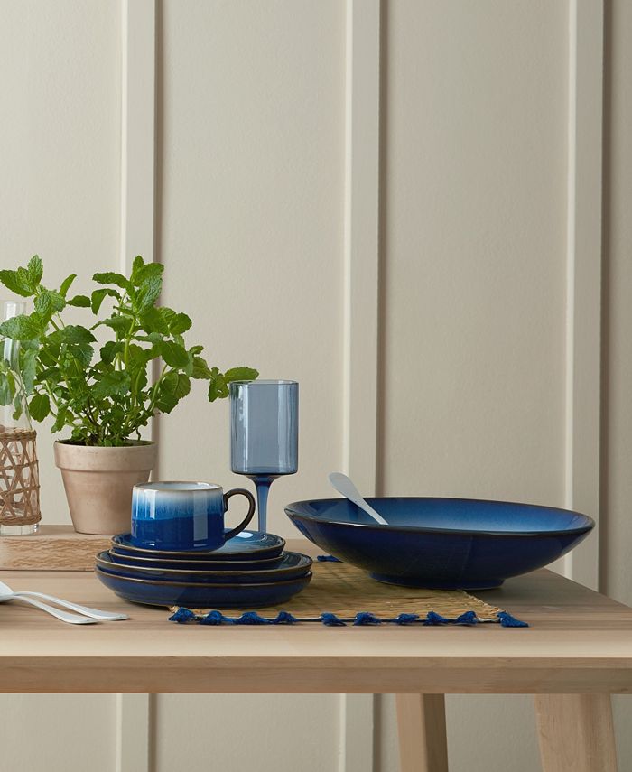 Denby Blue Haze Serving Bowl - Macy's