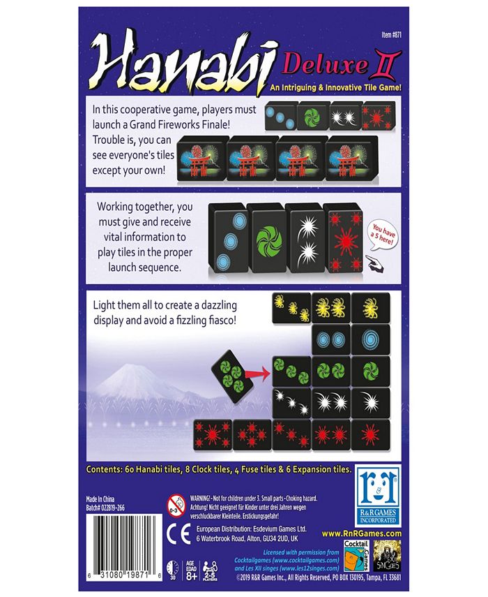 R&R Games Hanabi Deluxe Ii - Macy's