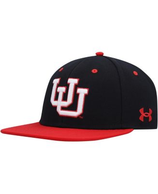Men's Under Armour Black Utah Utes Baseball Flex Fit Hat - Macy's