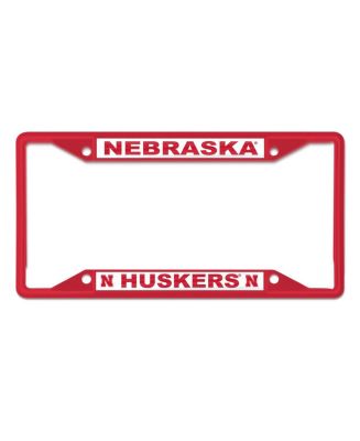 Wincraft Nebraska Huskers Chrome Color License Plate Frame - Macy's