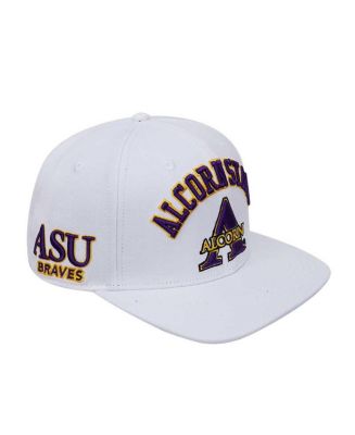 Men's Pro Standard White Alcorn State Braves Arch Over Evergreen Wool ...