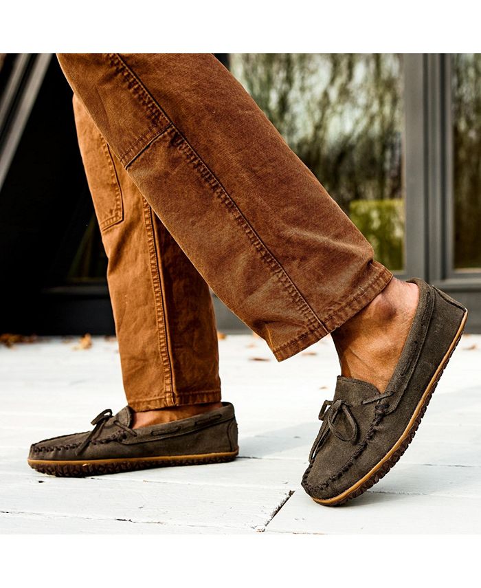 Minnetonka Men's Tie Tread Loafers - Macy's