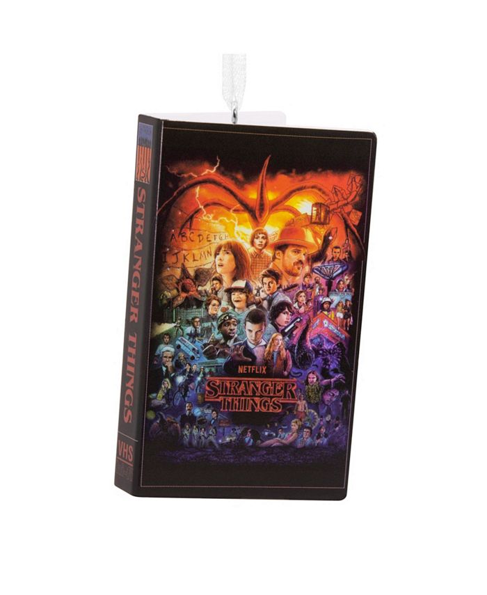 Hallmark Netflix Stranger Things Retro Video Cassette Case Ornament ...