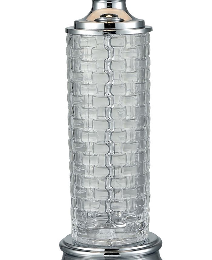 Dale Tiffany Varigated Lead Crystal Table Lamp - Macy's