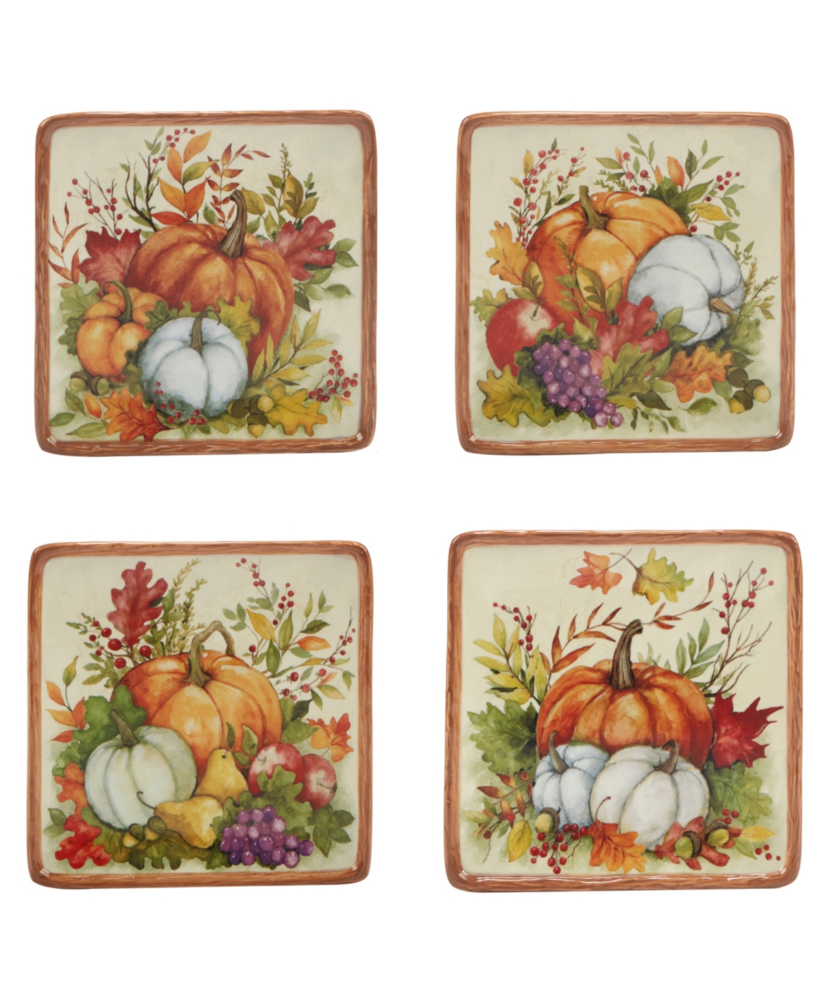 Click here for Certified International Harvest Blessings Set of 4... prices