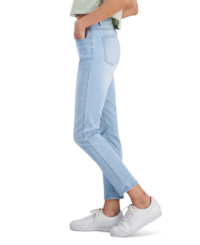 Gogo Jeans Juniors' High-Waisted Soft-Stretch Skinny Jeans - Macy's
