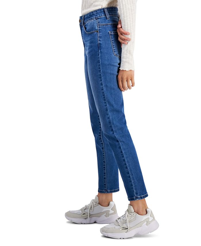 Gogo Jeans Juniors' High-Waisted Soft-Stretch Skinny Jeans - Macy's