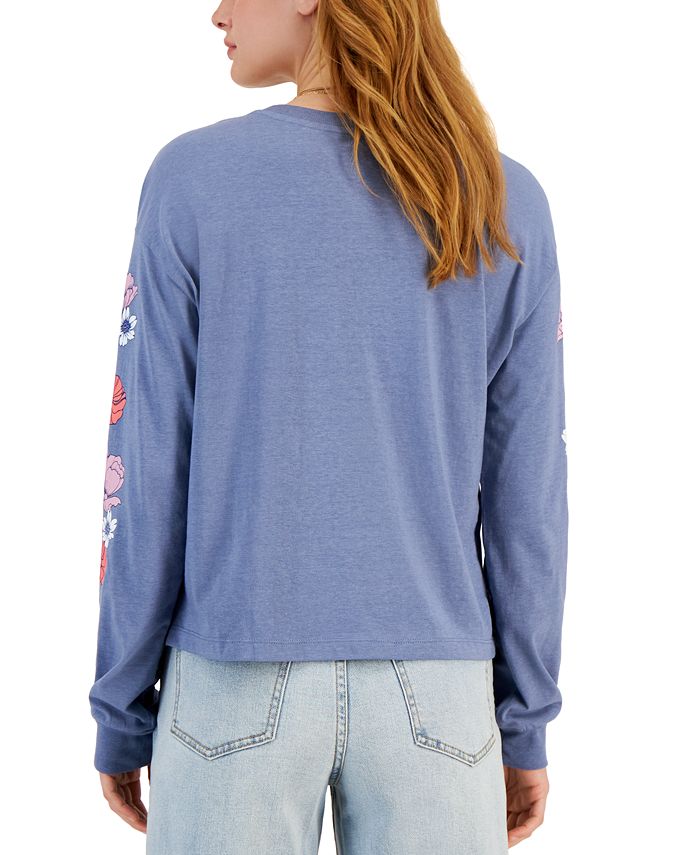 Rebellious One Juniors' Long-Sleeve Dreamer T-Shirt - Macy's