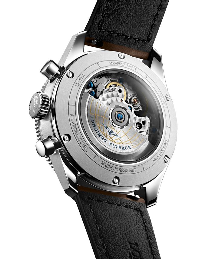 Longines Men's Swiss Automatic Chronograph Spirit Flyback Chronometer ...