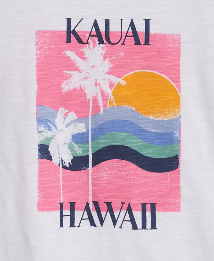 Epic Threads Big Girls Short Sleeve Hawaii Graphic T-shirt - Macy's