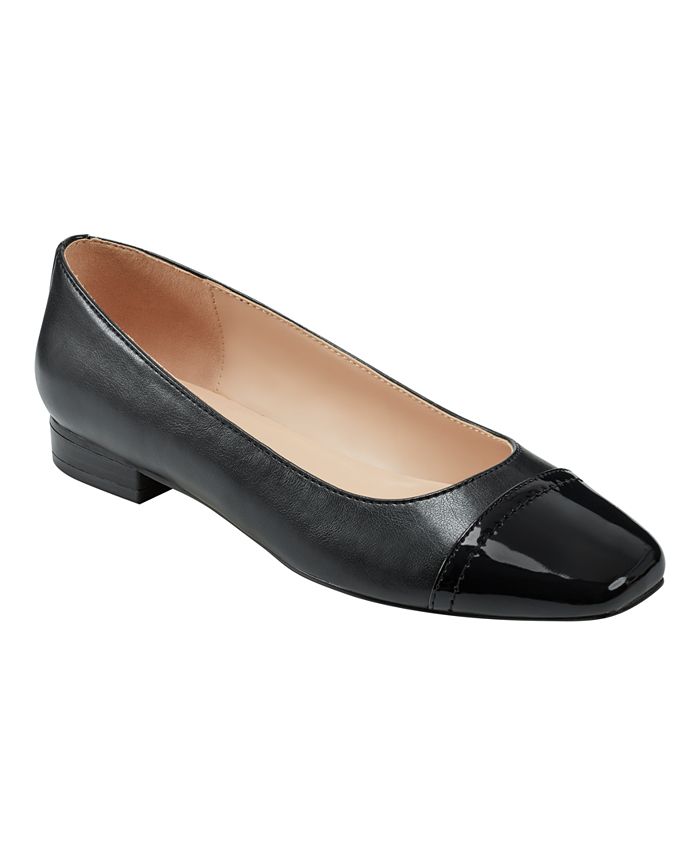 Bandolino Women's Taprinz Square Cap Toe Ballet Flats - Macy's