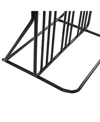 Rad Cycle Bike Rack - 2-Sided Bicycle Stand for 6 Mountain, Road, and ...