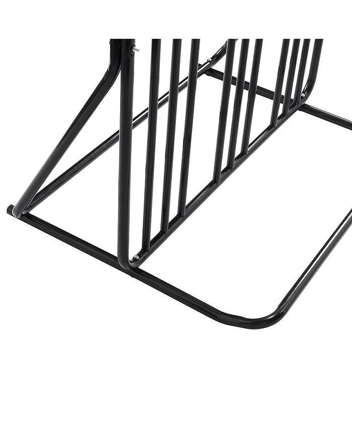 Rad Cycle Bike Rack - 2-Sided Bicycle Stand for 6 Mountain, Road, and ...