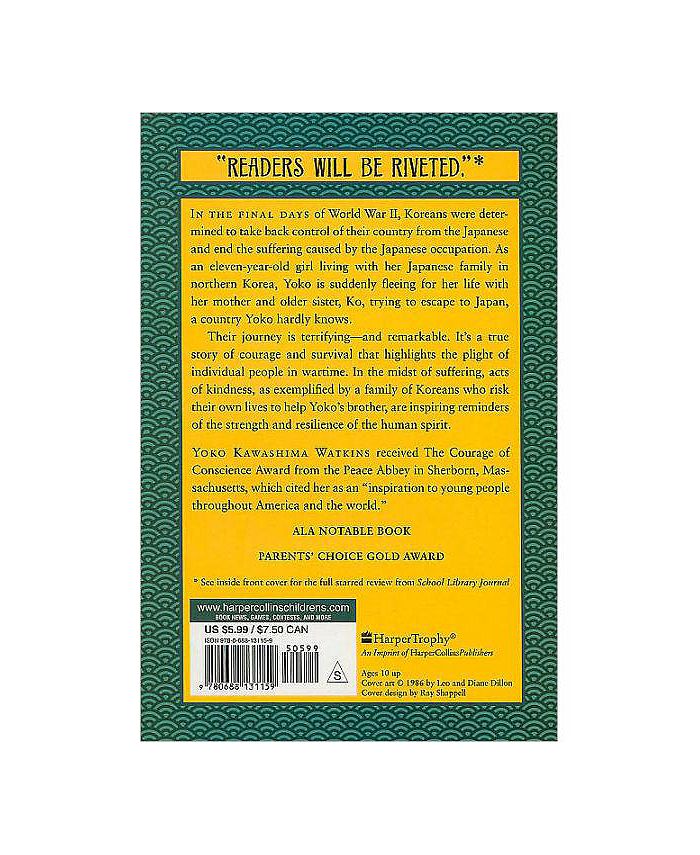 Barnes & Noble So Far from the Bamboo Grove by Yoko Kawashima Watkins ...