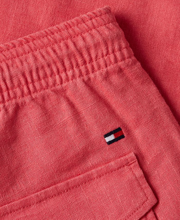 Tommy Hilfiger Men's TH Flex Relaxed Fit Tech Linen Blend Short - Macy's