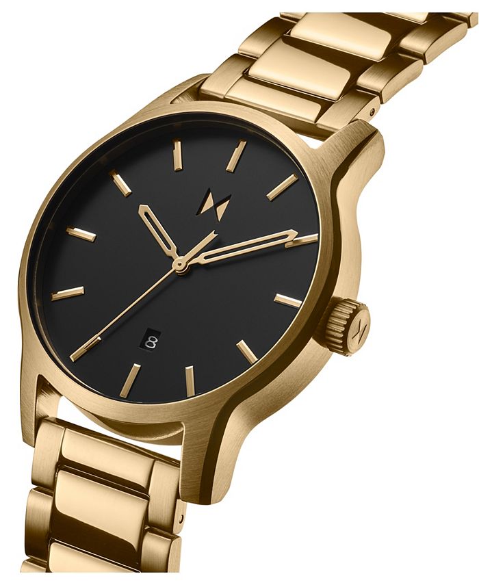MVMT Men's Classic II Gold-tone Stainless Steel Bracelet Watch 44mm ...