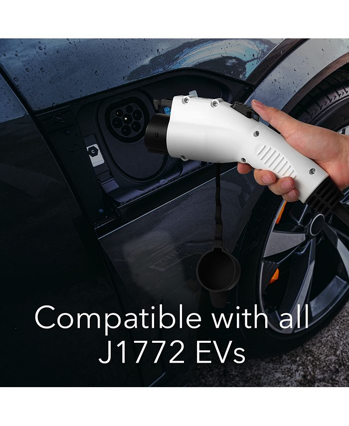 Lectron Level 1 / Level 2 Portable J1772 EV Charger (12 Amp / 32 Amp ...
