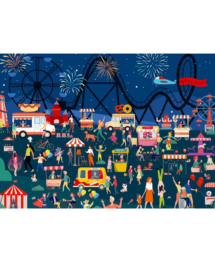 Brain Tree Games Carnival 1000 Piece Jigsaw Puzzle - Macy's