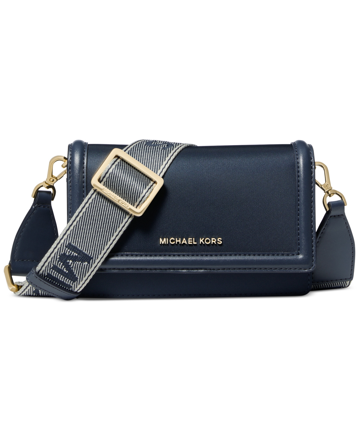 Click here for Michael Michael Kors Logo Small Nylon Crossbody wi... prices