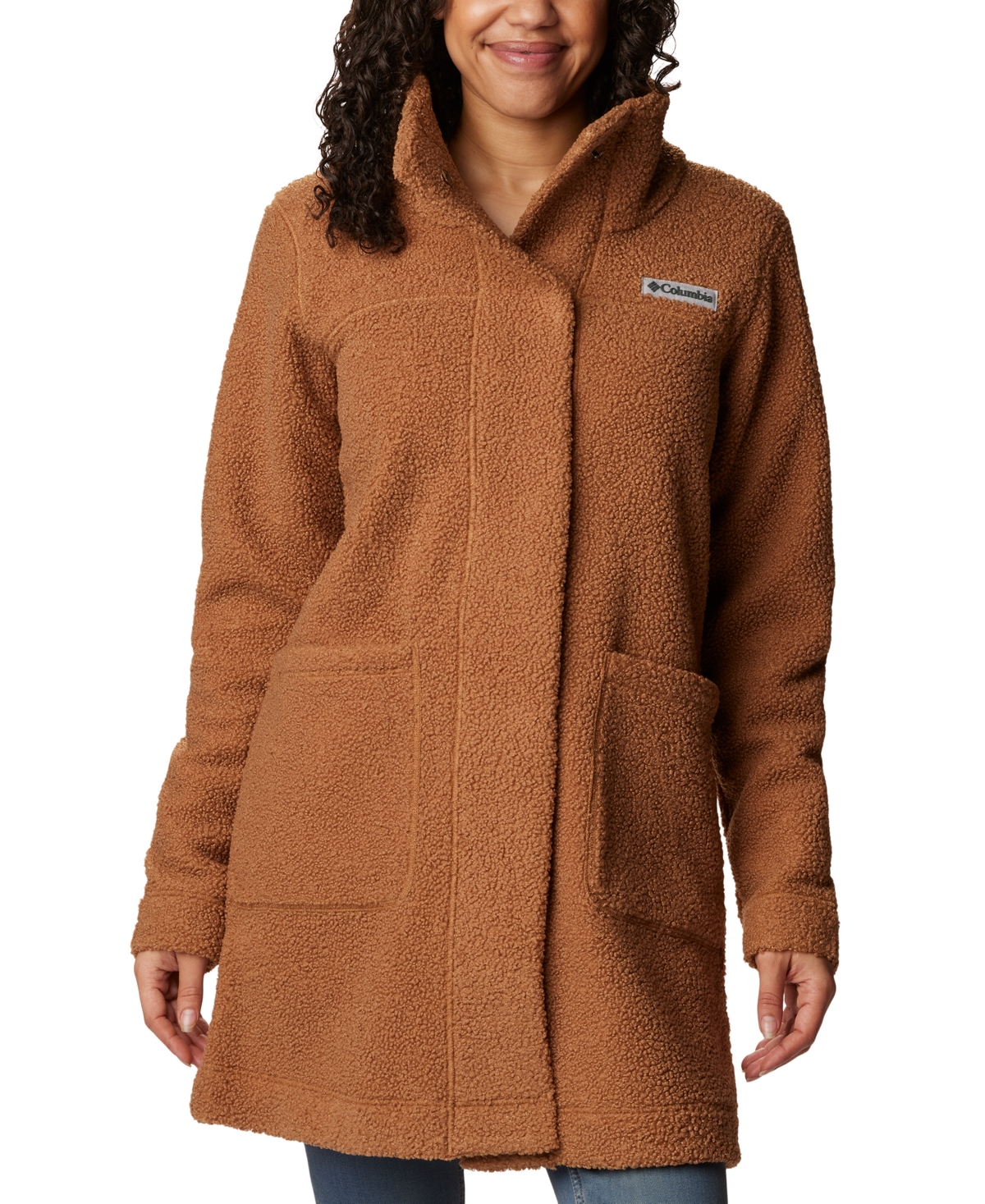 Click here for Columbia Panorama Fleece Jacket - Camel Brown prices