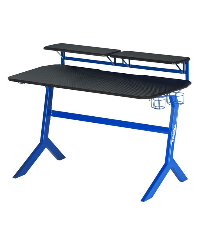 Simplie Fun Blue Stryker Gaming Desk, Blue - Macy's