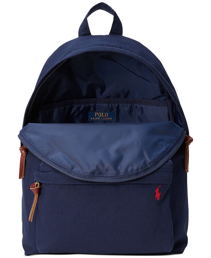 Polo Ralph Lauren Men's Canvas Backpack - Macy's